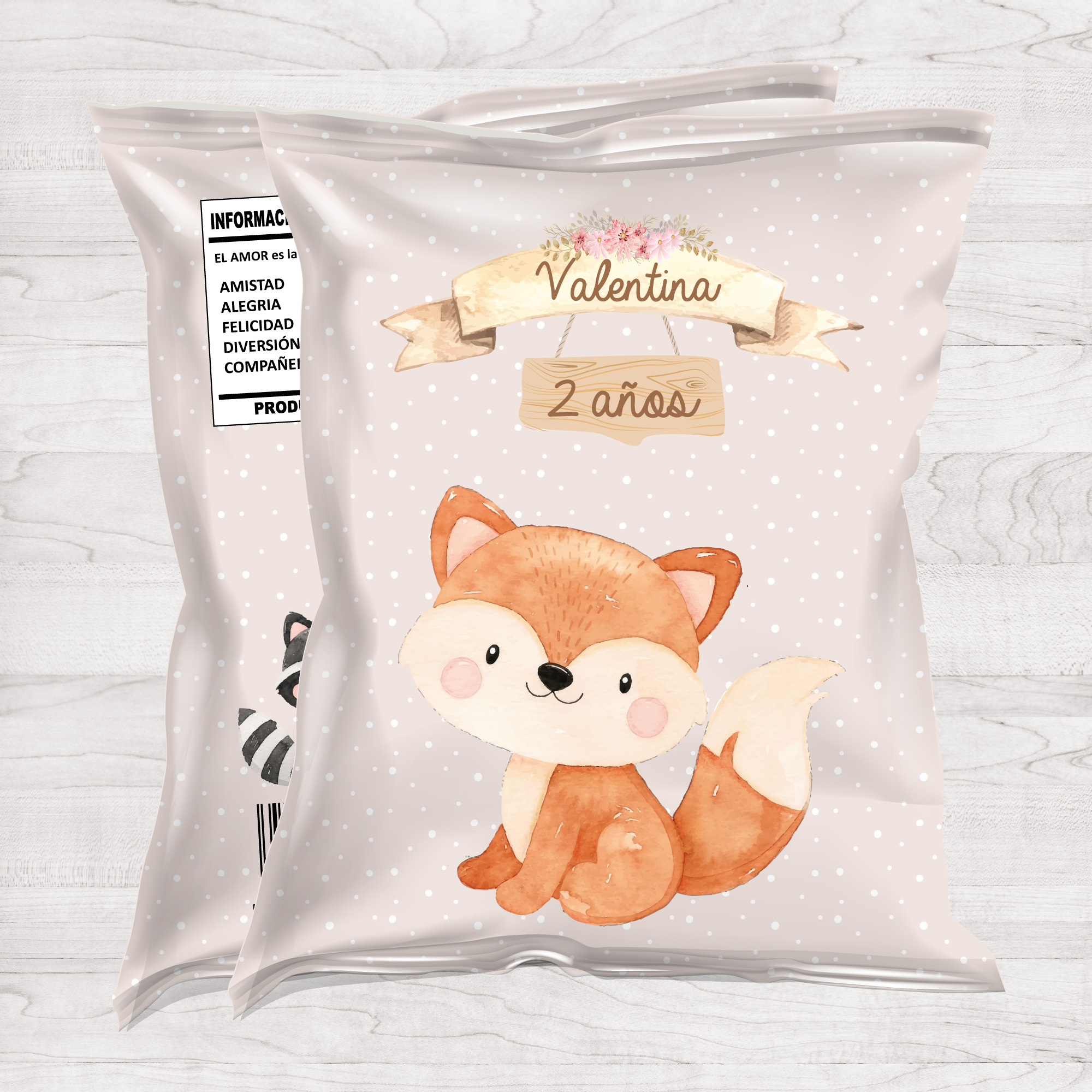 Chip Bag Animales del Bosque – DeLoLindo